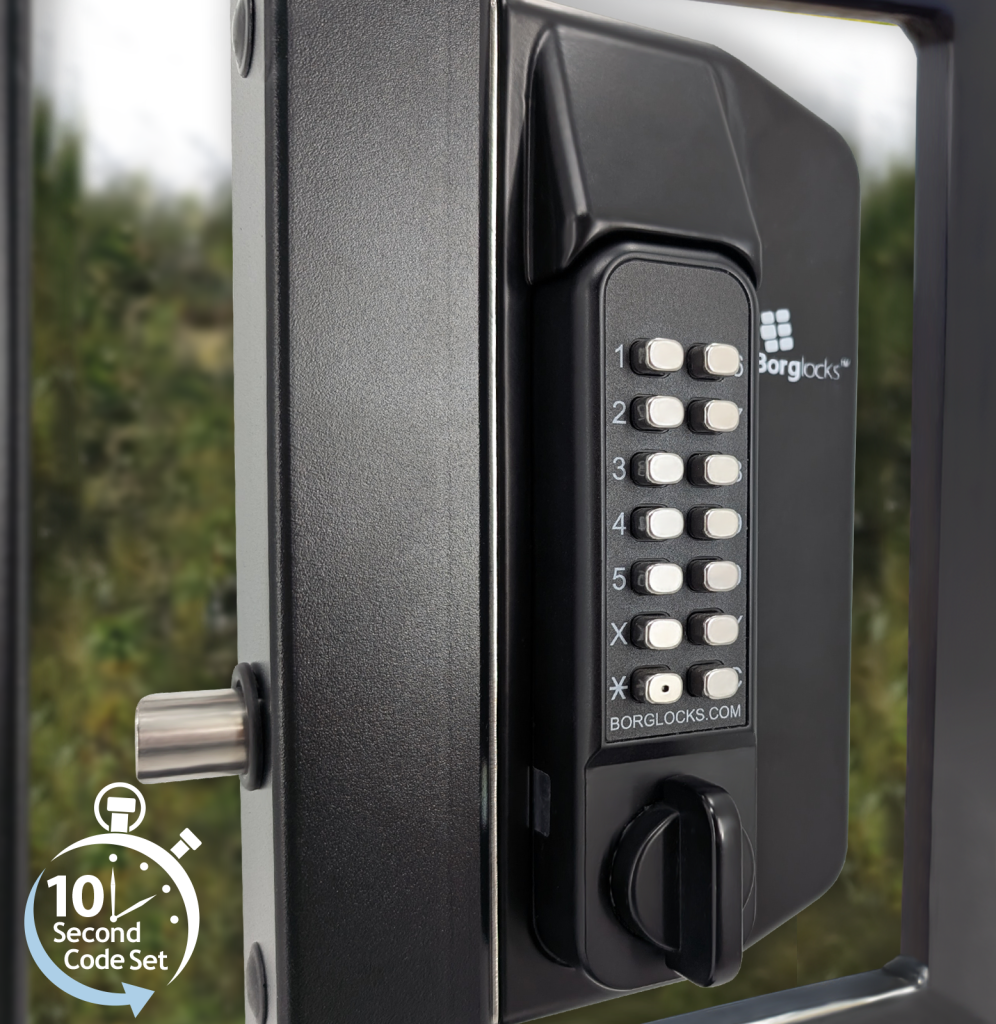BL3100 ECP – Metal gate lock with anti-climb thumb turn ECP keypad, 2 9 ...